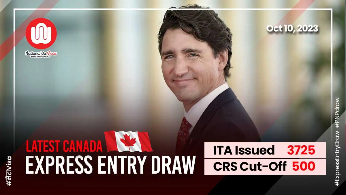 IRCC Conducts New All-Program Express Entry Draw: 3,725 ITAs Issued